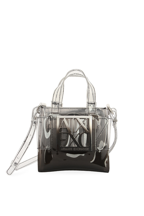 Прозрачная сумка Armani Exchange Сумки на плечо на BABOCHKA.RU