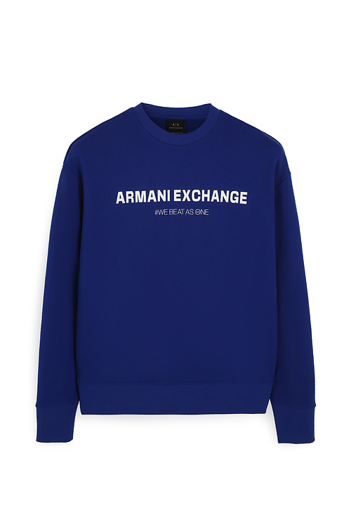 Свитшот из хлопка Armani Exchange на BABOCHKA.RU, арт. 6RZMHG ZJDGZ ...